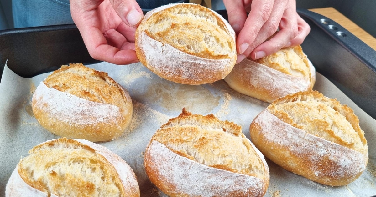 Amazingly Crispy Crust Bread - Perfectly Soft Inside Recipe | Food Language