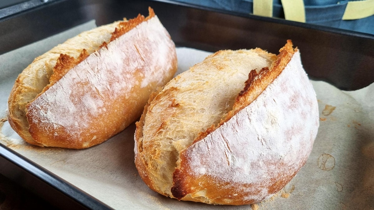 Crispy, Airy, Absolutely Perfect Artisan Bread - Simple 4-Ingredient ...
