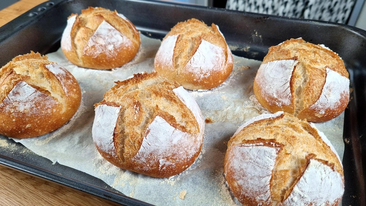 Quick Bread Rolls - Crispy Crust, Soft Inside Recipe | Food Language