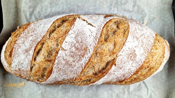 Rustic Whole Wheat Artisan Bread Recipe | Food Language