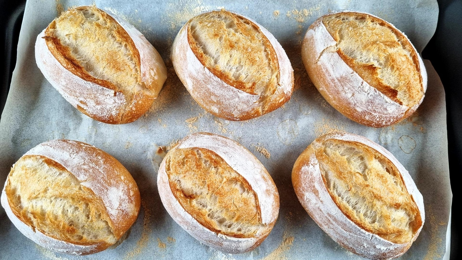 Amazingly Crispy Crust Bread - Perfectly Soft Inside Recipe | Food Language